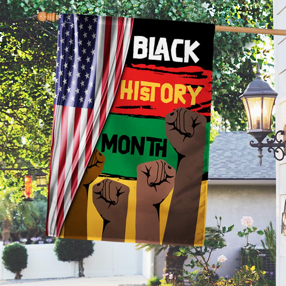 Black History Month Flag African American Freedom Flag – Flagwix