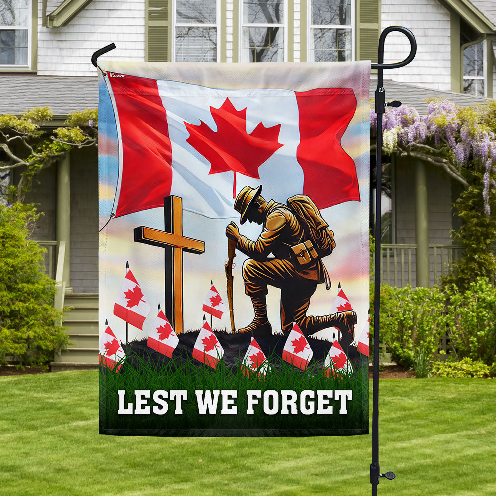 Canada Veteran Remembrance Day Lest We Forget Flag – Flagwix