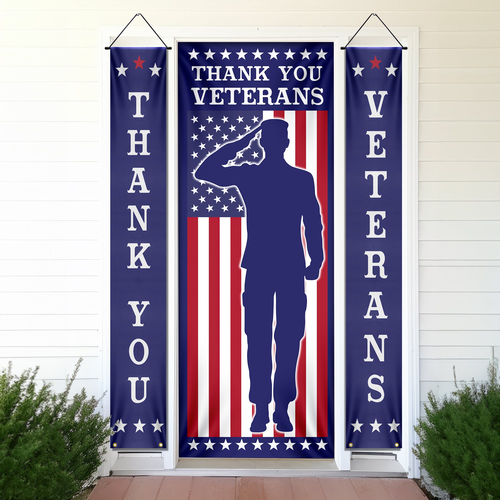Thank You Veterans Door Cover & Banners TQN1911CB – Flagwix