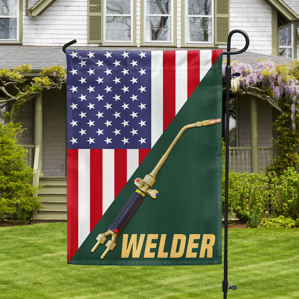 Welder American Flag – Flagwix