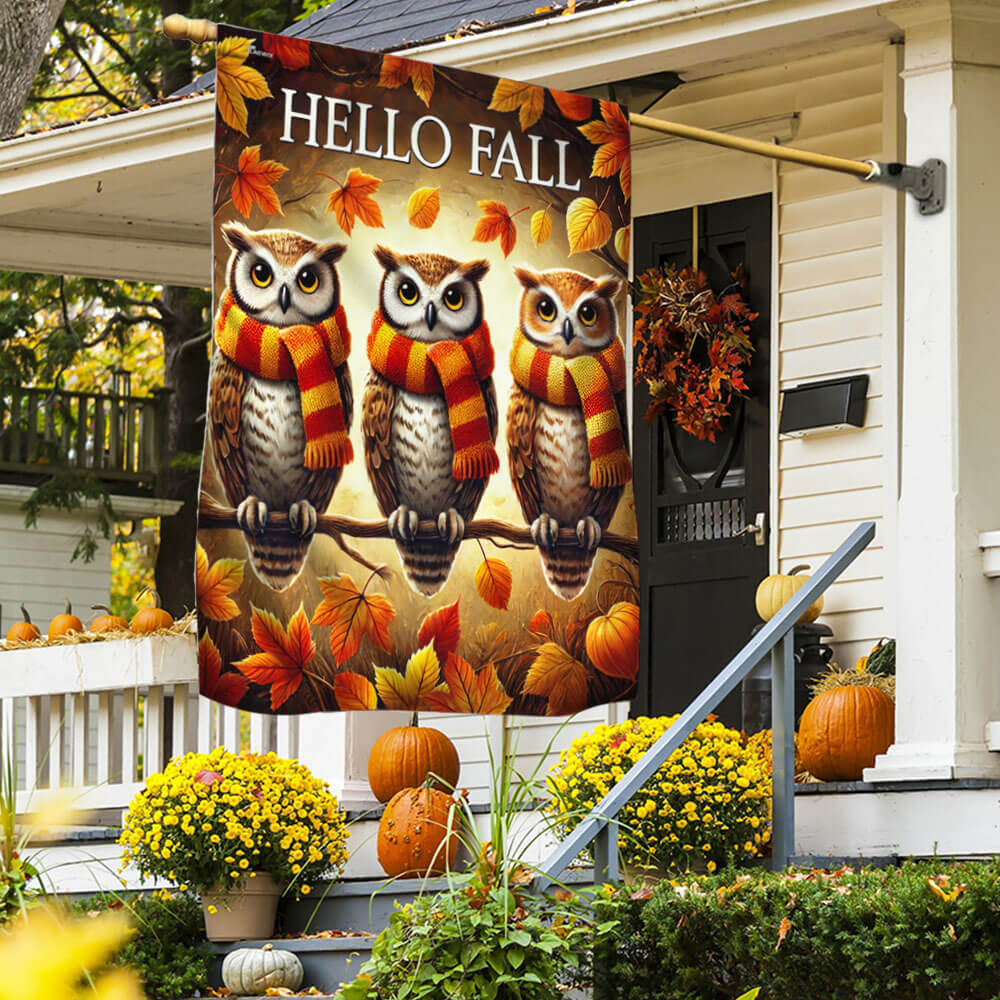 Fall Owl Flag – Flagwix