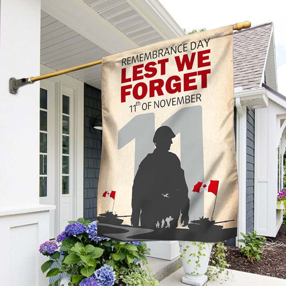 Remembrance Day Canada Lest We Forget 11th of November Flag – Flagwix