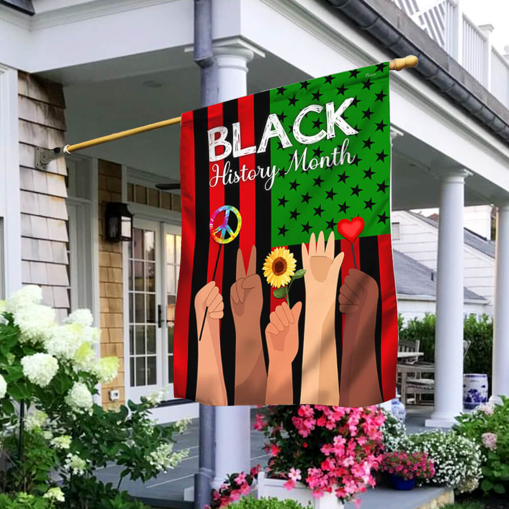 Black History Month African American Flag – Flagwix