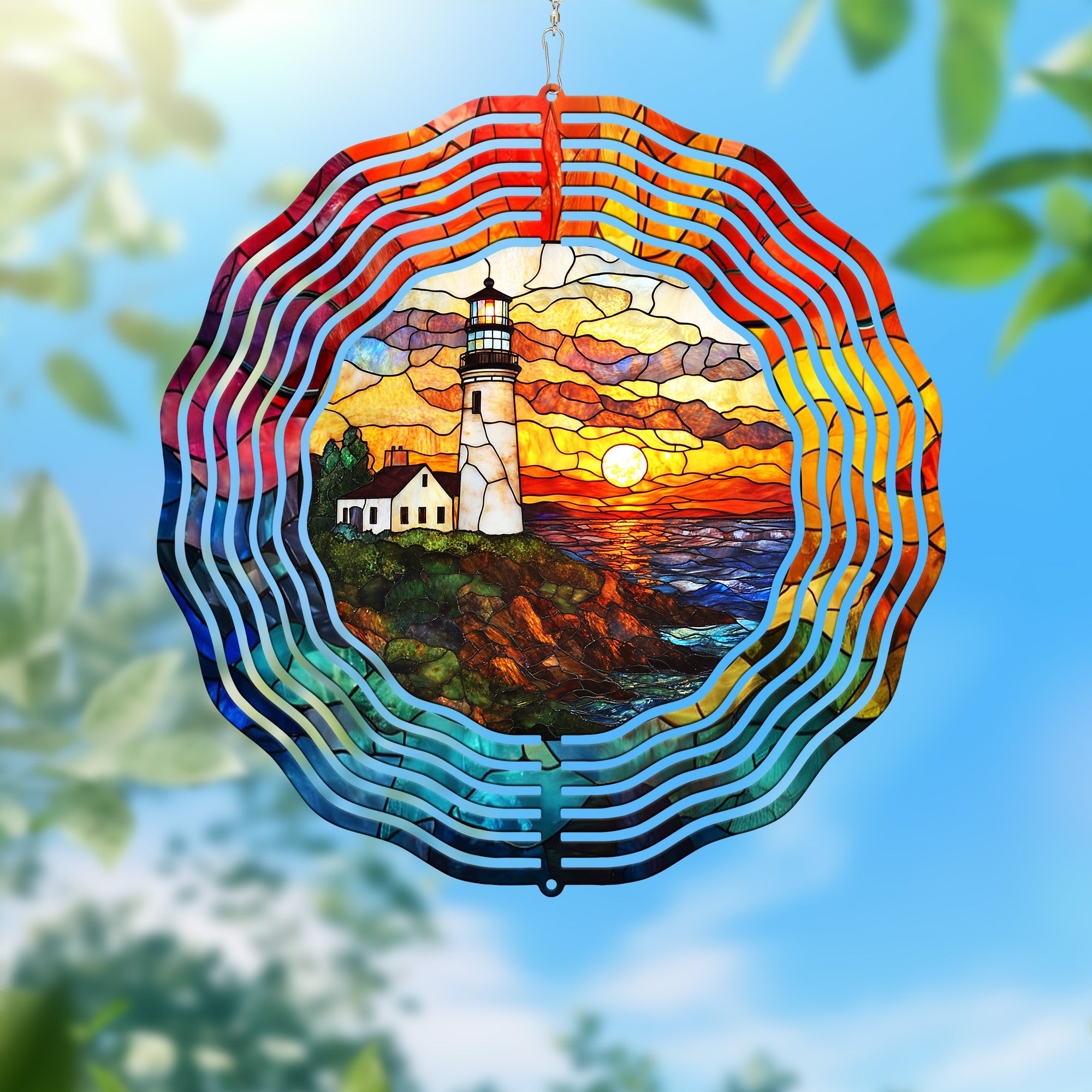 Lighthouse Wind Spinner – Flagwix
