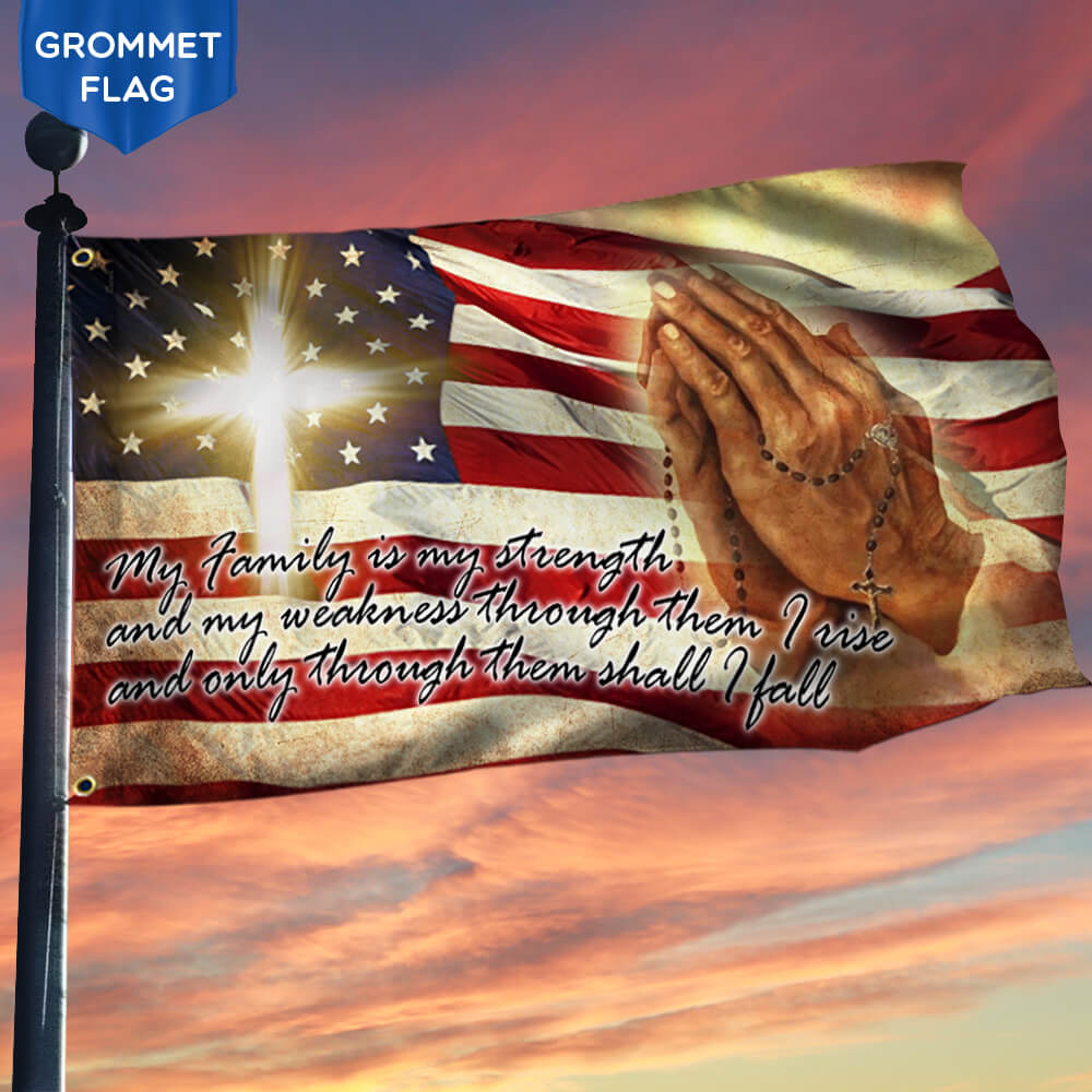 Jesus Family Grommet Flag PN089GF – Flagwix