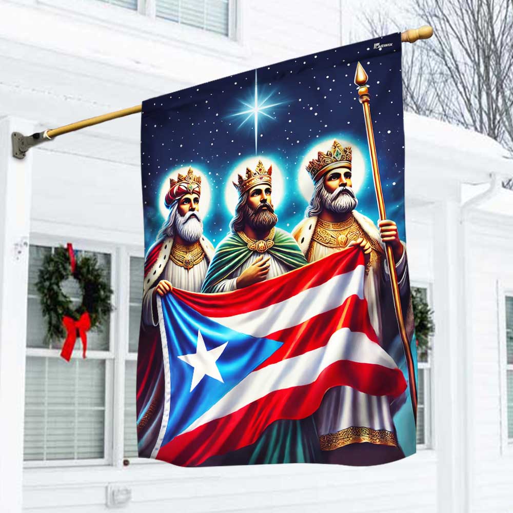 Three Kings Puerto Rico Three Wise Men Nativity Scene Holiday Christma ...