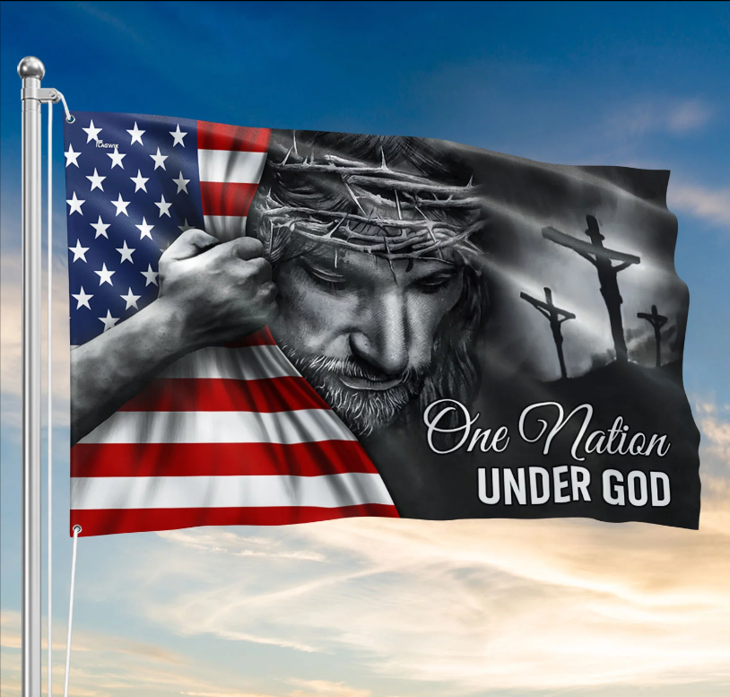 One Nation Under God Flags | Garden, House & Grommet Styles – Flagwix