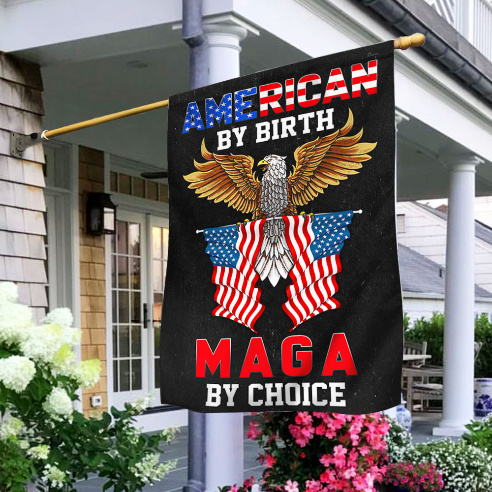 MAGA Flag American By Birth MAGA By Choice TQN434Fv1 – Flagwix