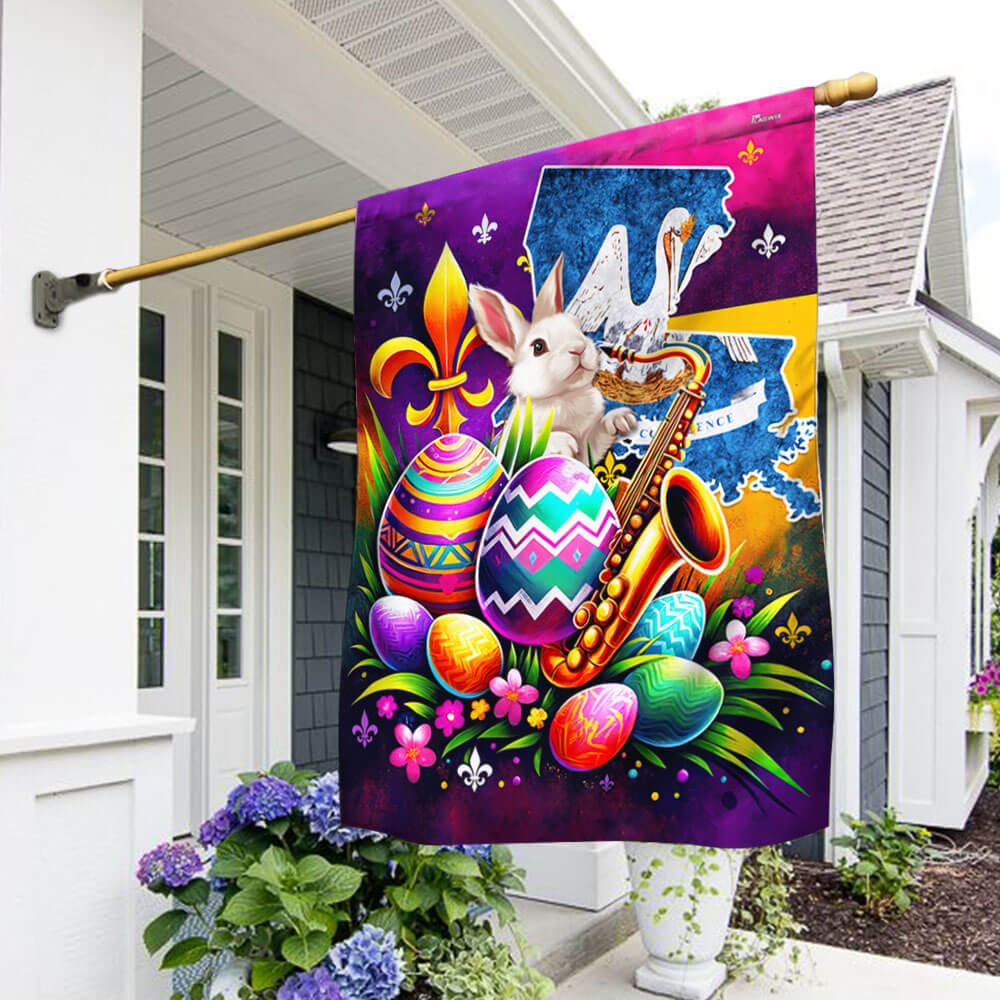 FLAGWIX Louisiana State Easter Day Flag – Flagwix