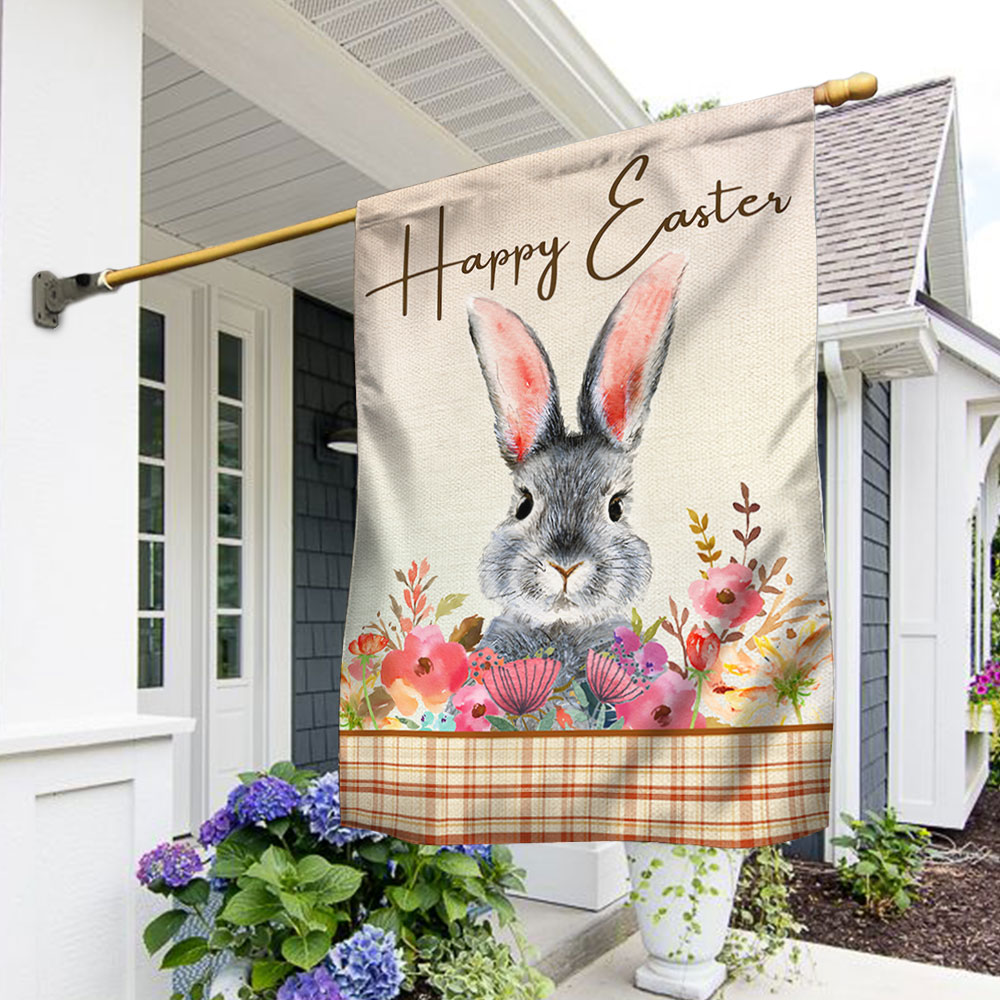 Happy Easter Bunny Rabbit Flag – Flagwix