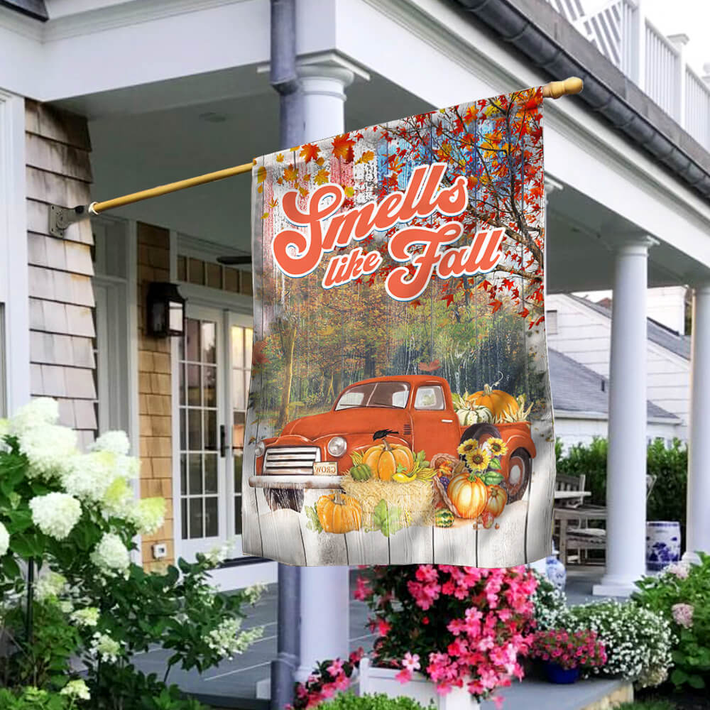 Fall Flag Smell Like Fall – Flagwix