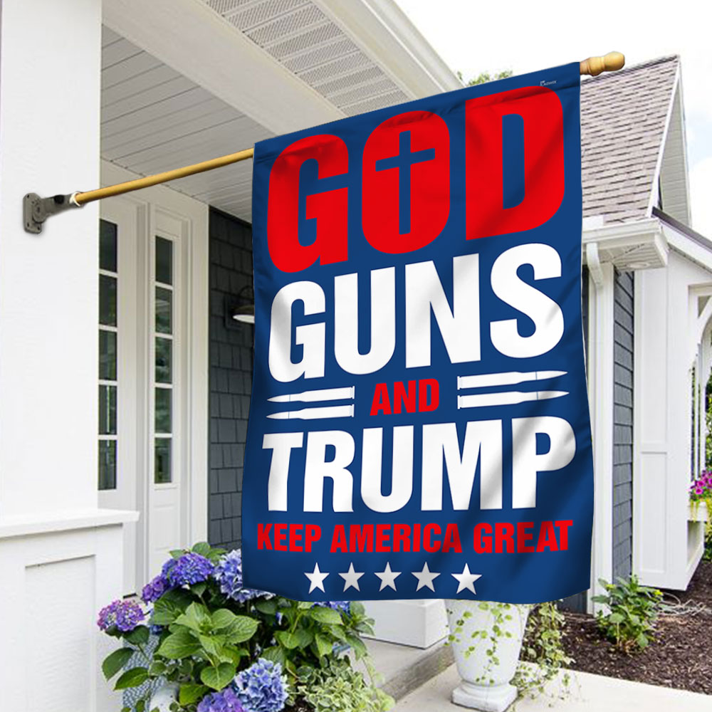 God Guns And Trump Flag TQN1051Fv1 – Flagwix