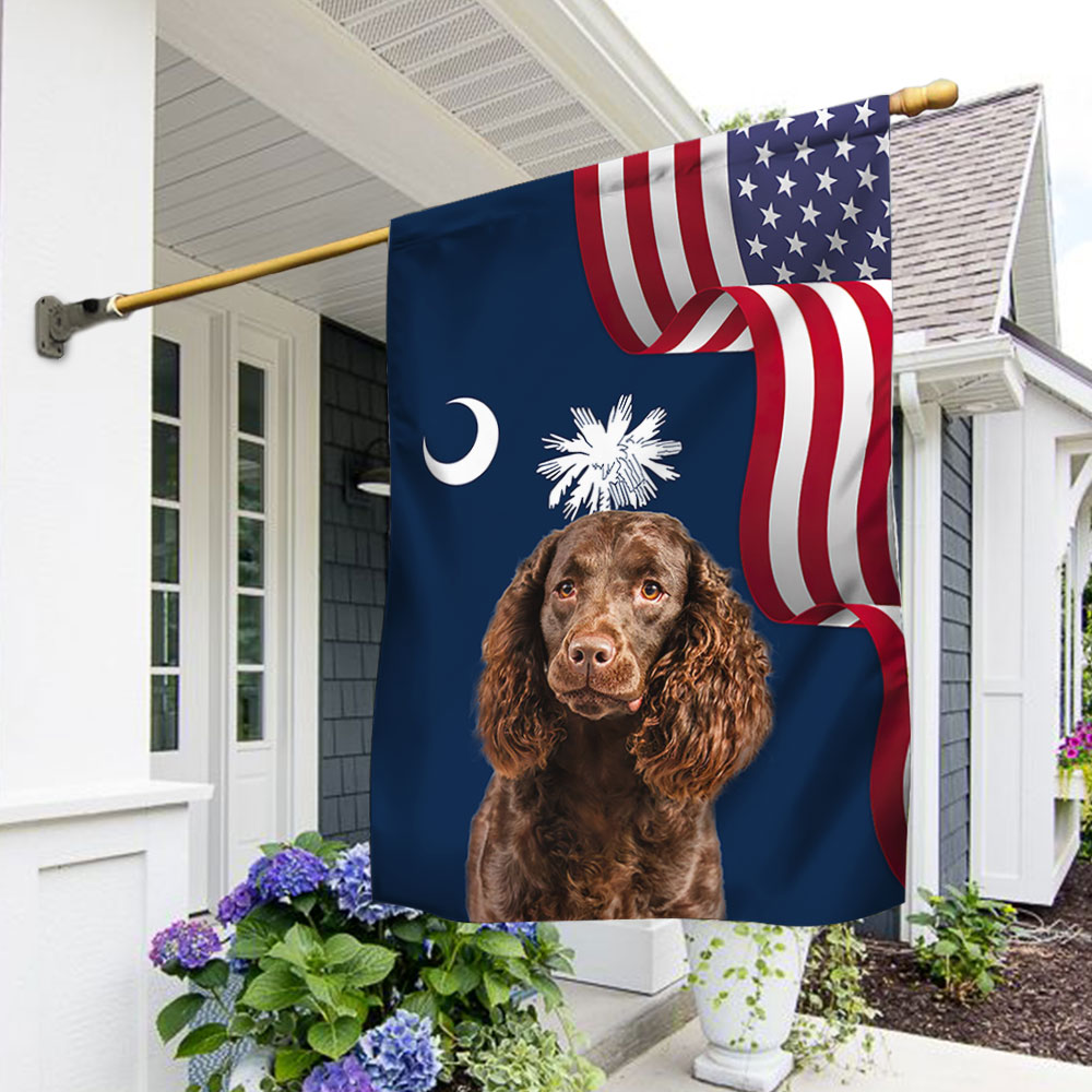 South Carolina Boykin Spaniel Flag MLN1141Fv21 – Flagwix