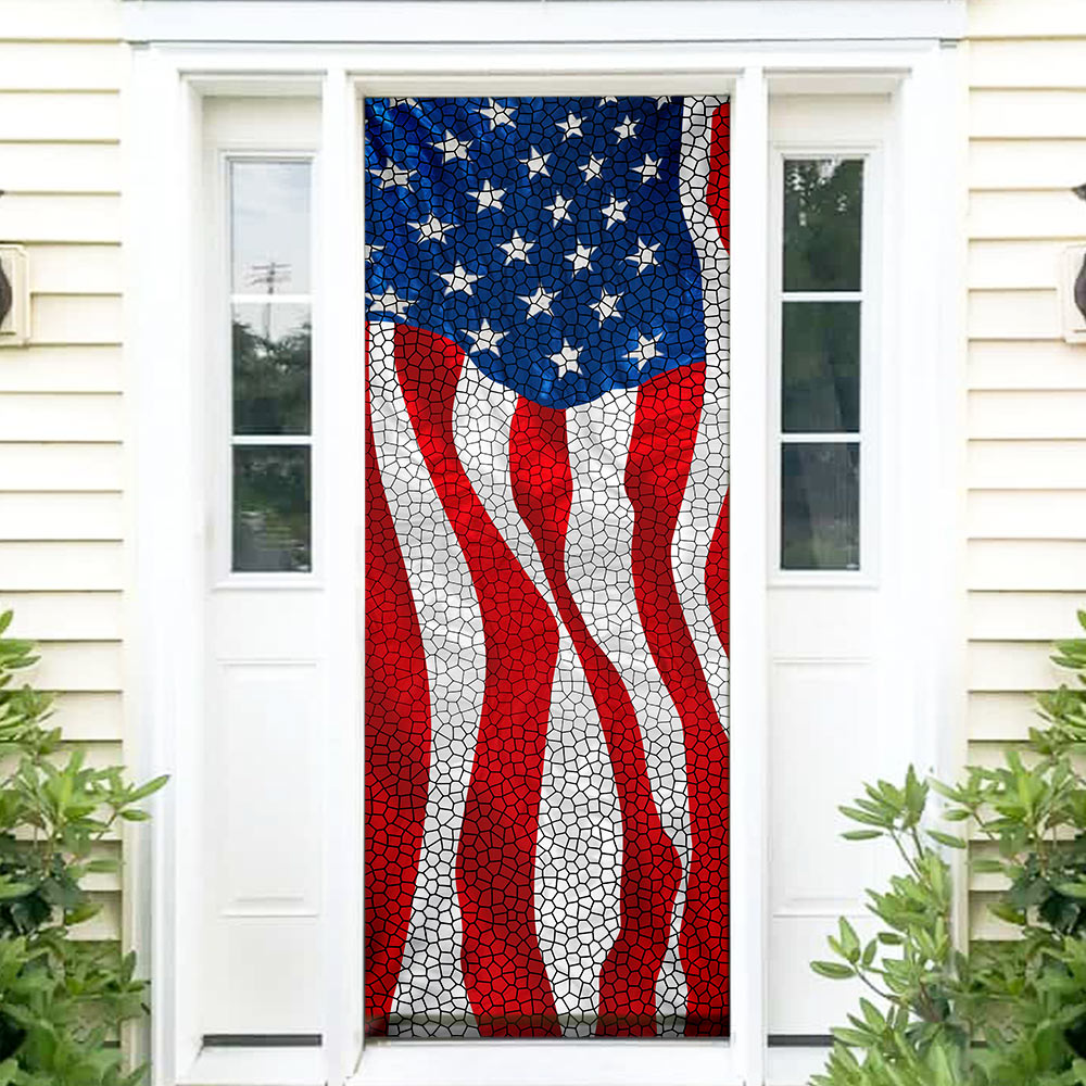 American Flag Door Cover – Flagwix