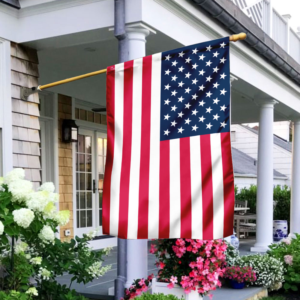American Flag – Classic Double-Sided Patriotic Flag for House & Garden ...