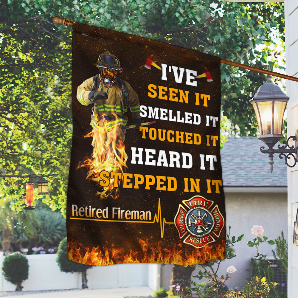 Retired Fireman Flag – Flagwix