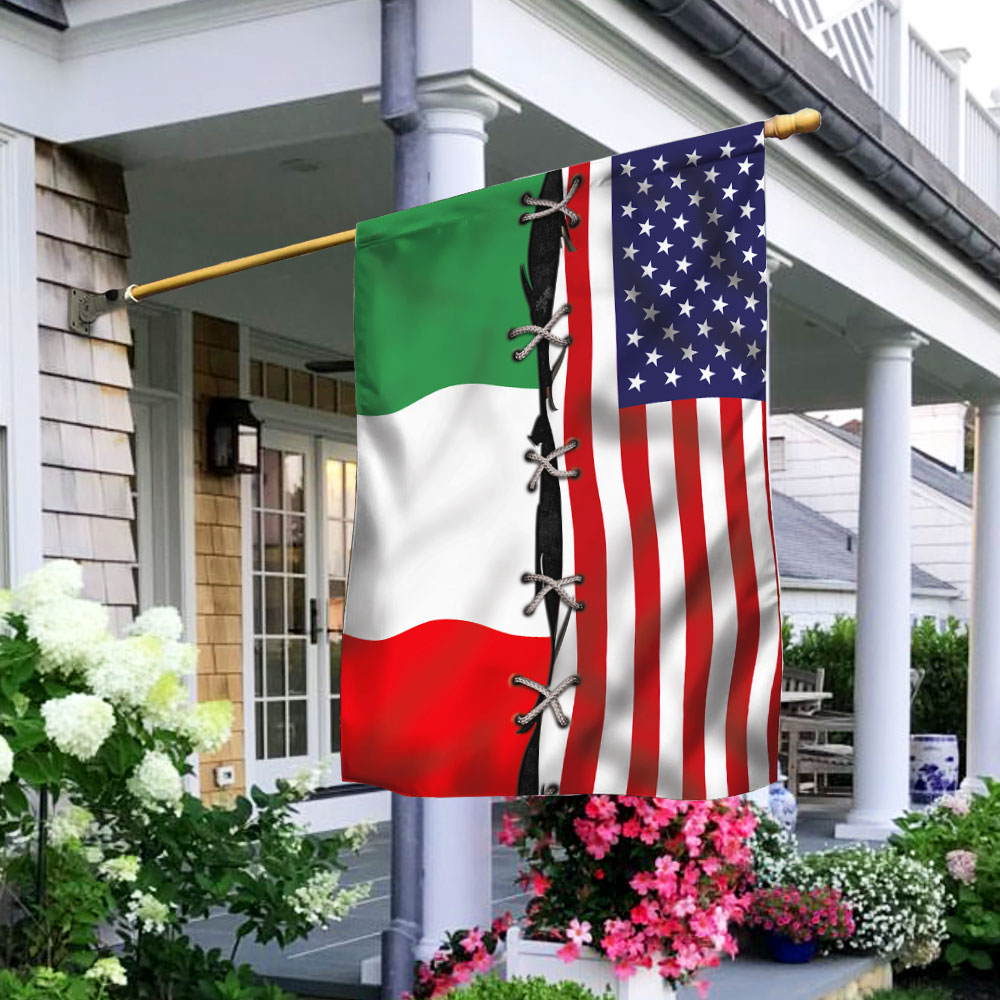 Italian American Flag 3-Day Shipping – Flagwix