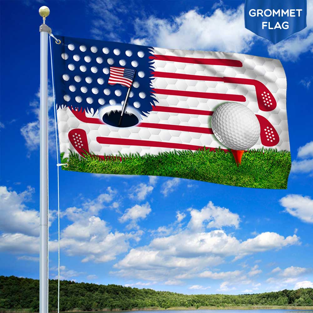 Golf American Grommet Flag – Flagwix