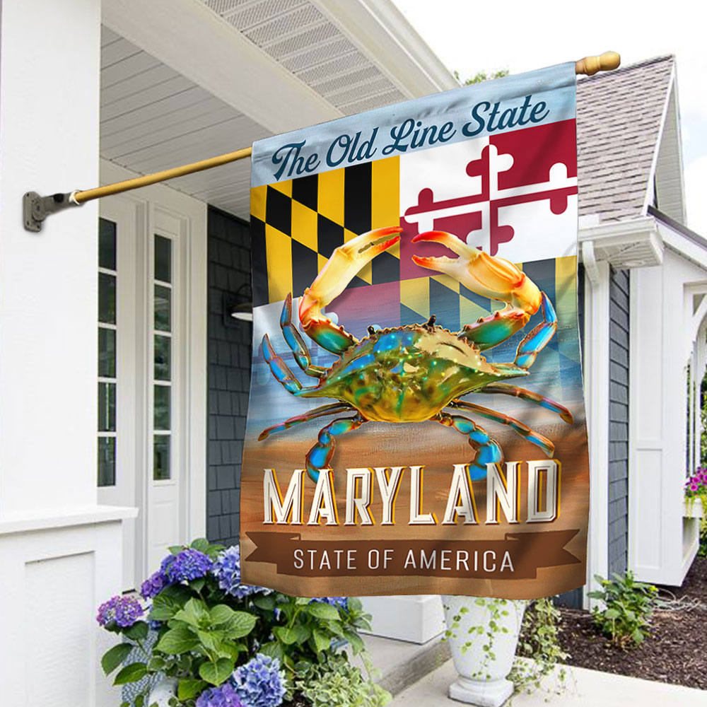 Maryland Flag The Old Line State – Flagwix