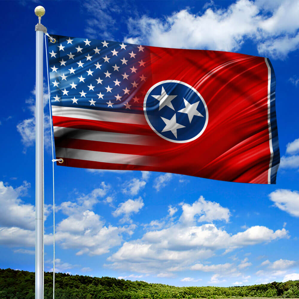 Tennessee American Grommet Flag – Flagwix