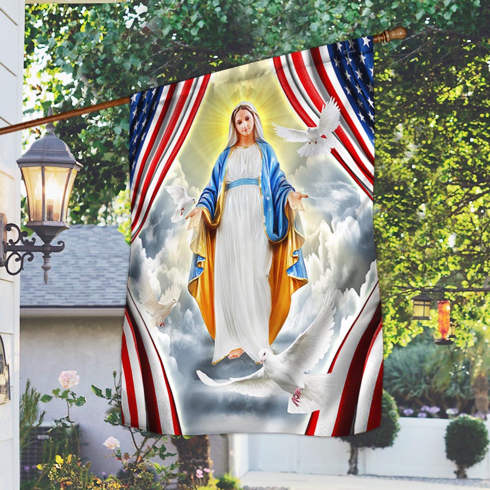 Mary Flag Mother Of Jesus Flag – Flagwix