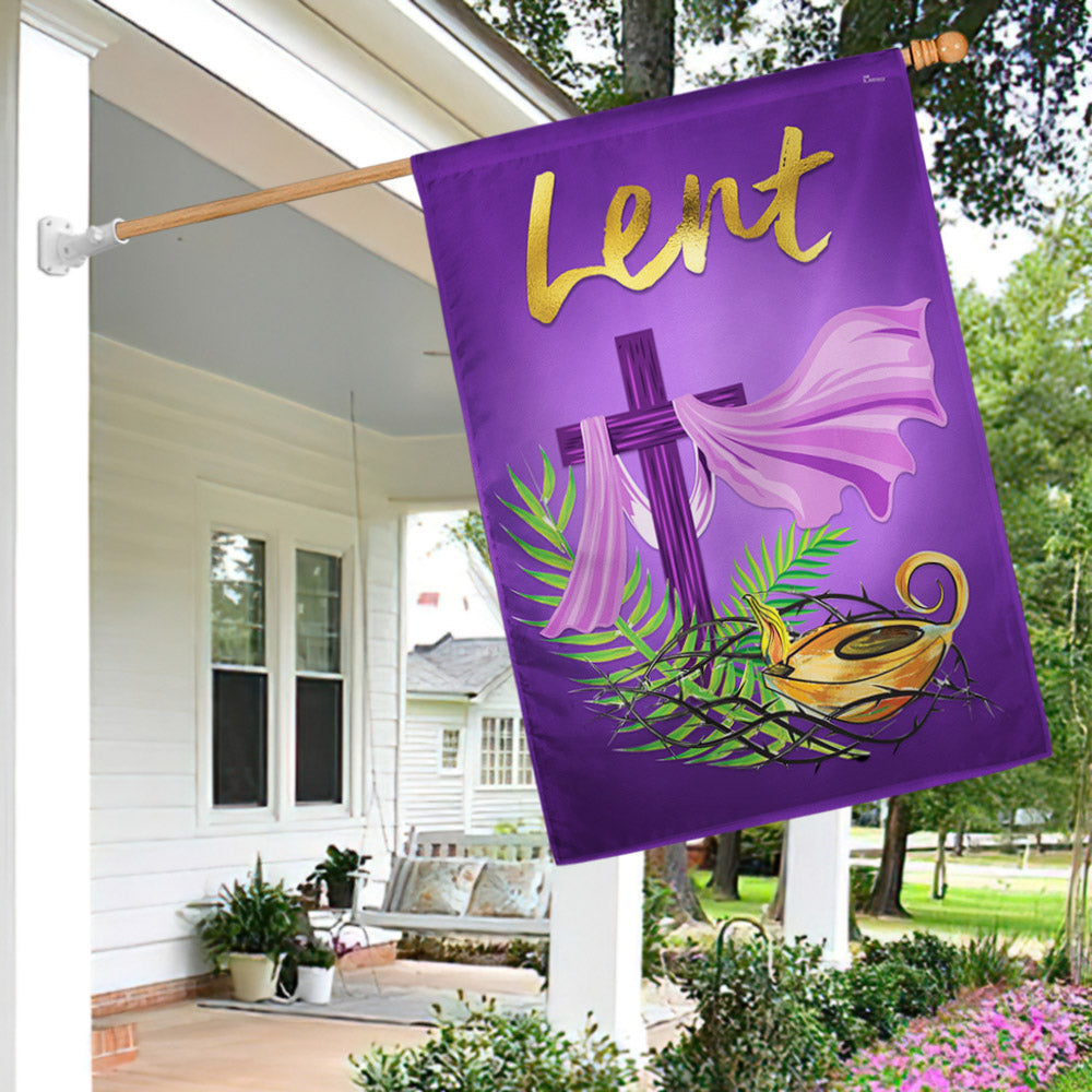 The Season Of Lent Christian Flag – Flagwix