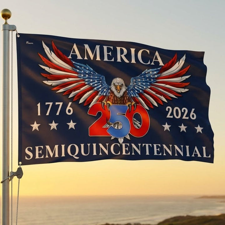 Flagwix American Flag - America 250th Anniversary Semiquincentennial E