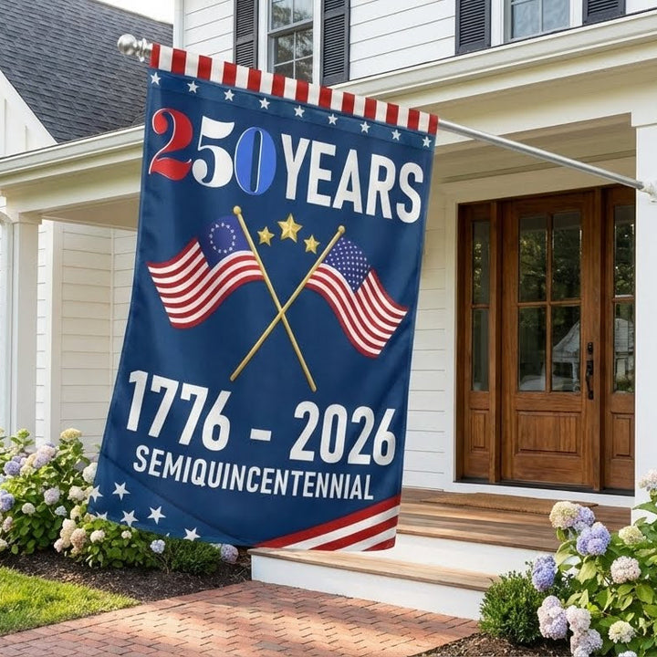 Semiquincentennial US Flag 250th Anniversary 17760 2026 – Flagwix