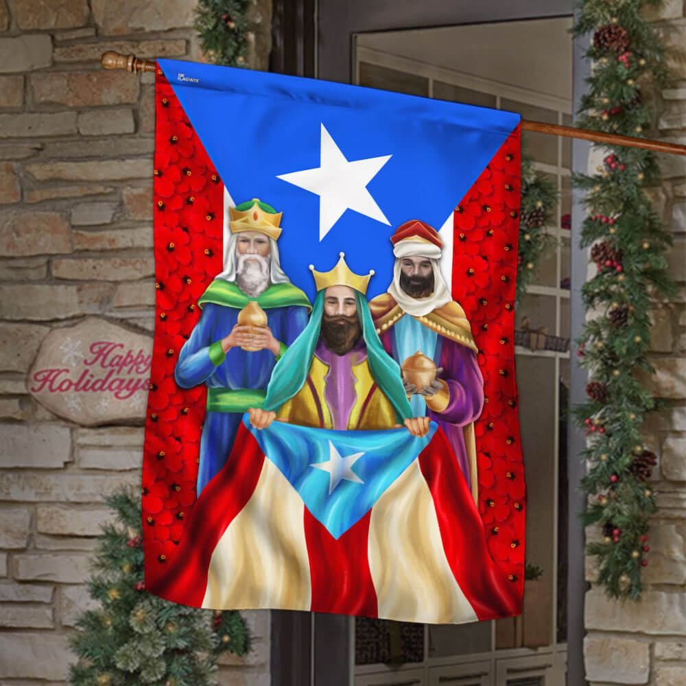 Three Kings Puerto Rico Flag – Flagwix