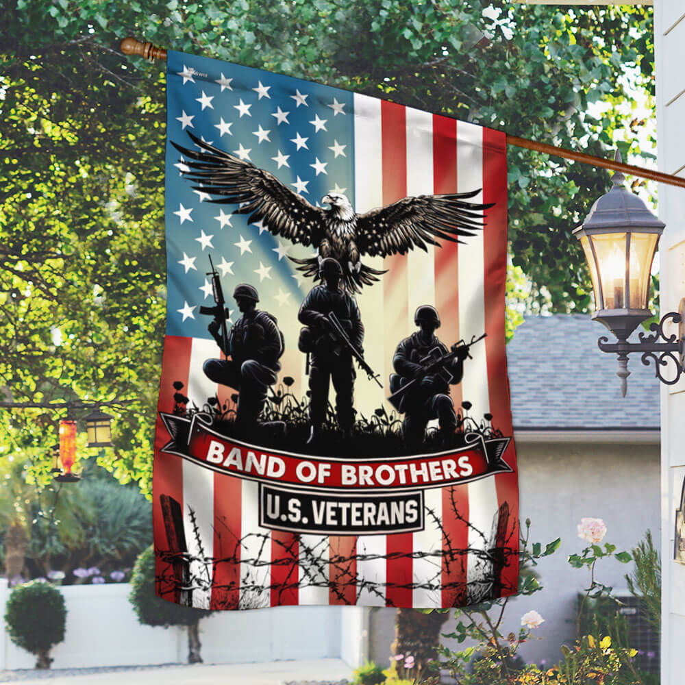 FLAGWIX Band Of Brothers U.S. Veterans Flag TQN2572F – Flagwix