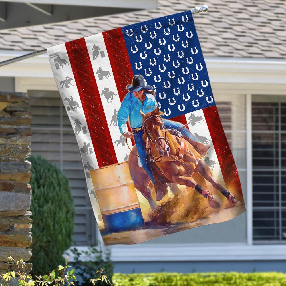 American Barrel Racing Flag – Flagwix