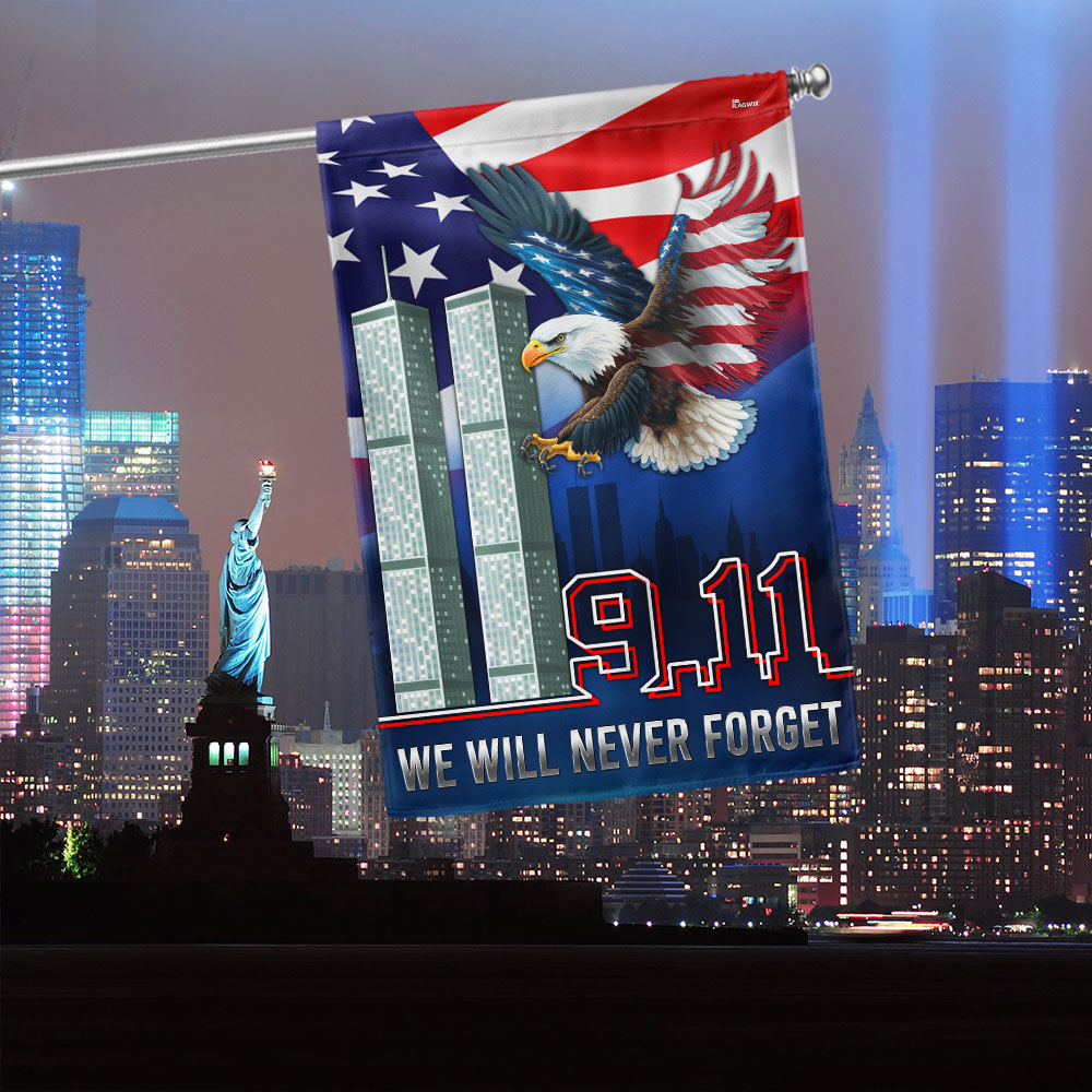 911 Patriot Day 9/11 September 11 Never Forget Flag TQN1426F – Flagwix