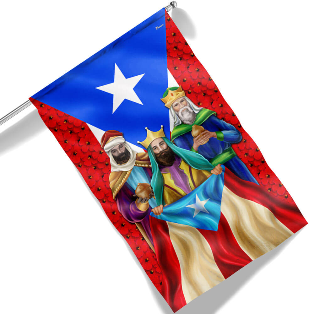 Three Kings Puerto Rico Flag MLN1953F – Flagwix