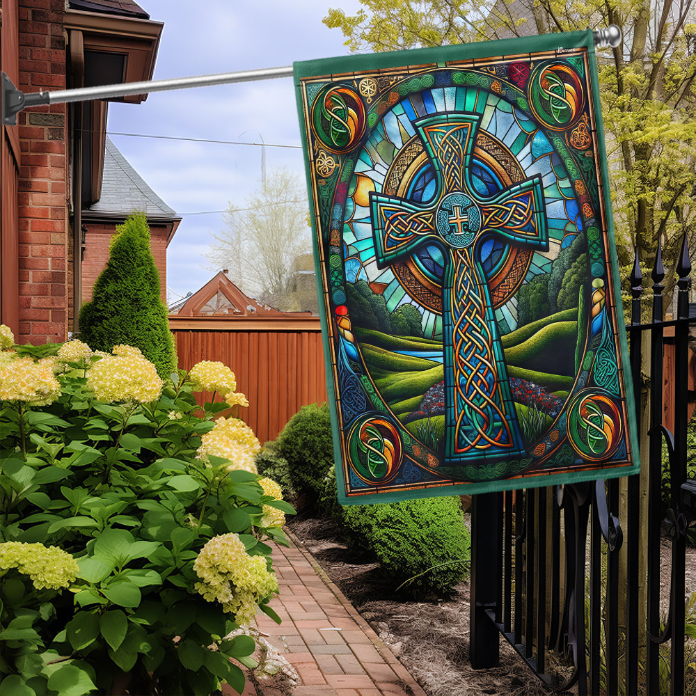 FLAGWIX Irish Celtic Cross Flag TQN2531F – Flagwix