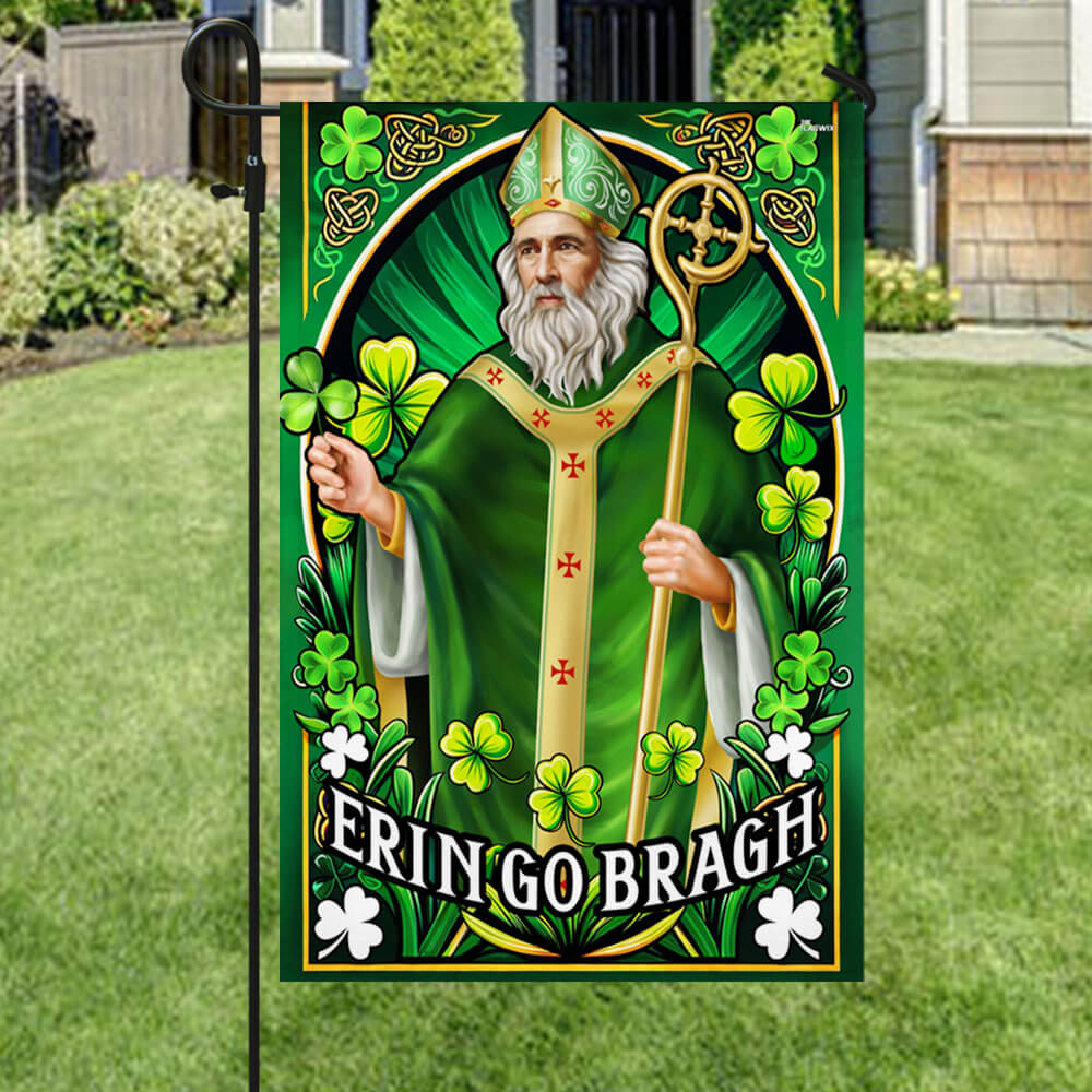 FLAGWIX Ireland Patron Saint Erin Go Bragh St. Patrick's day Flag – Flagwix