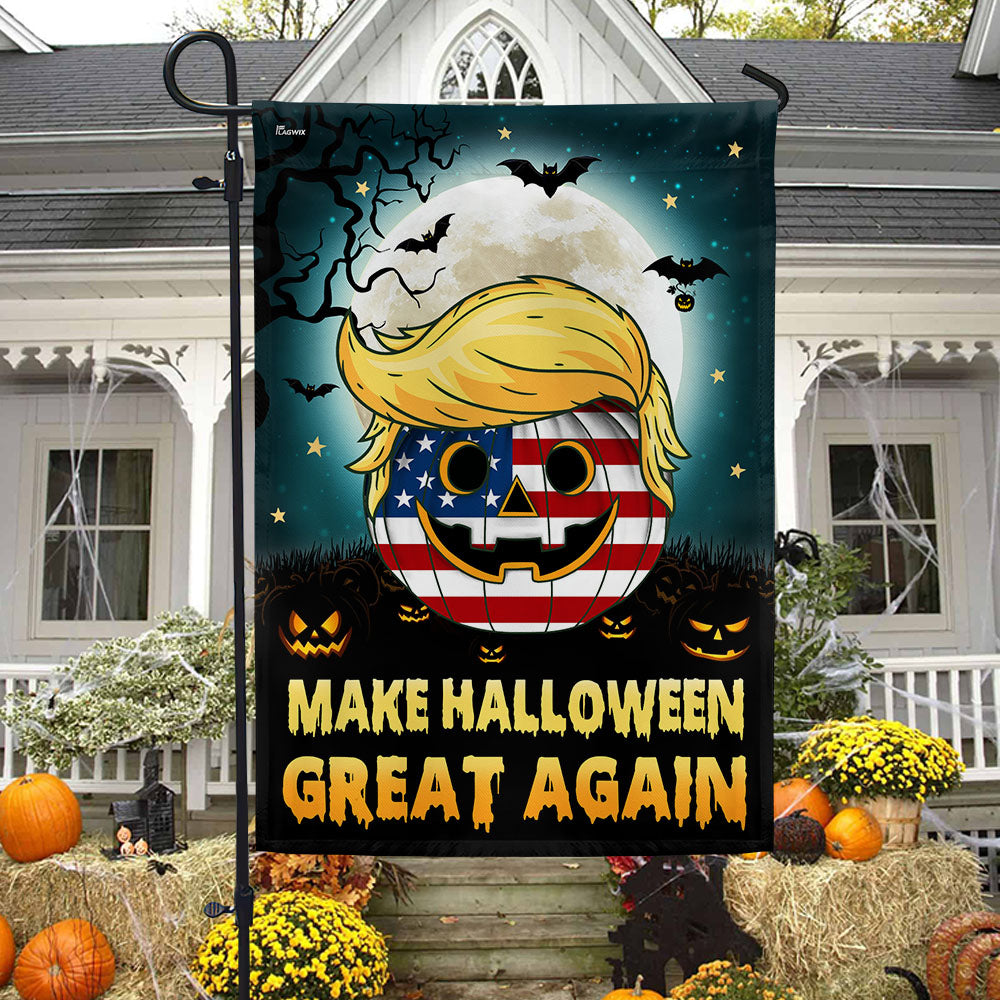 Trump Halloween Flag Make Halloween Great Again Flag – Flagwix