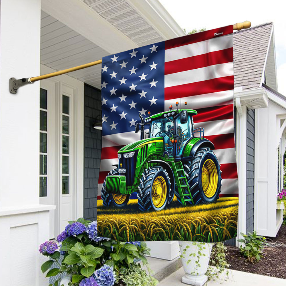 Farm Tractor American Flag TPT1600Fv1 – Flagwix
