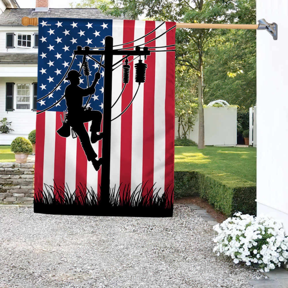 Lineman American Flag – Flagwix