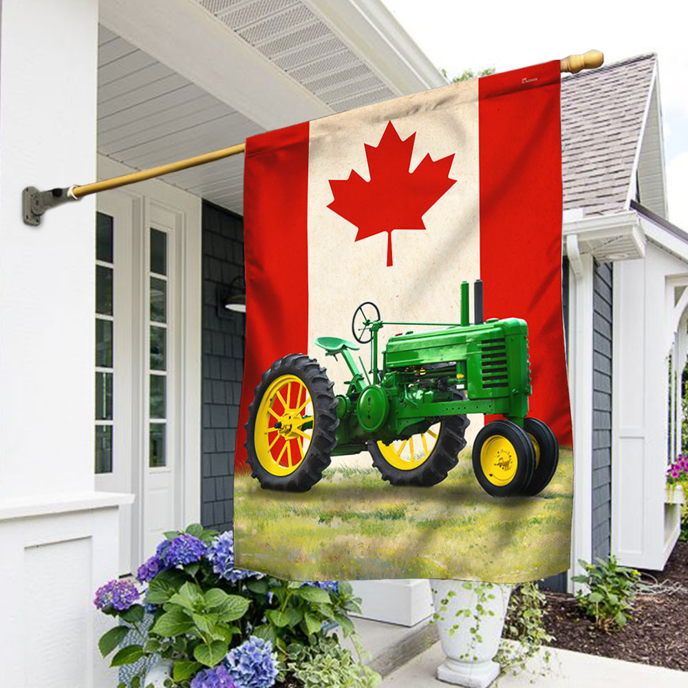 Tractor Canadian Flag Proud Farmer Farm Life – Flagwix