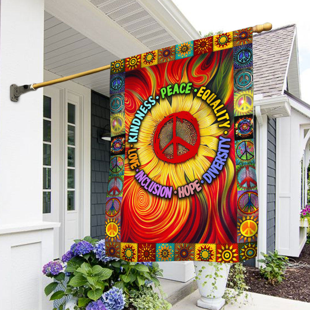 Hippie Flag Peace Hope Love – Flagwix