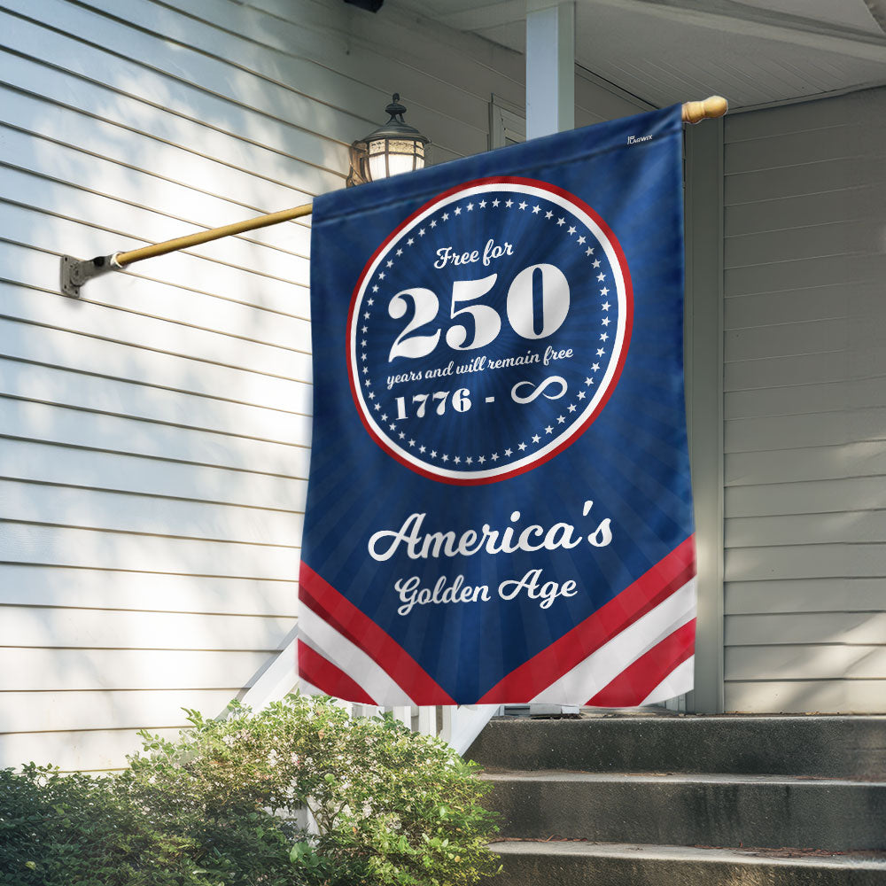 Flagwix American Flag - Flagwix America 250th Anniversary Golden Age C