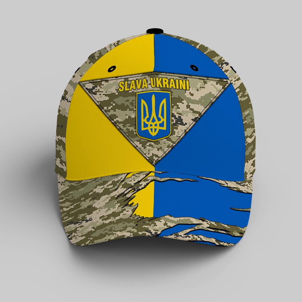 Ukraine Baseball Cap Slava Ukraini – Flagwix
