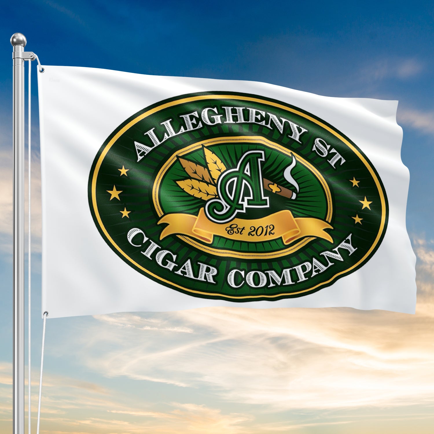 ALLEGHENY ST CUSTOM GROMMET FLAG – Flagwix