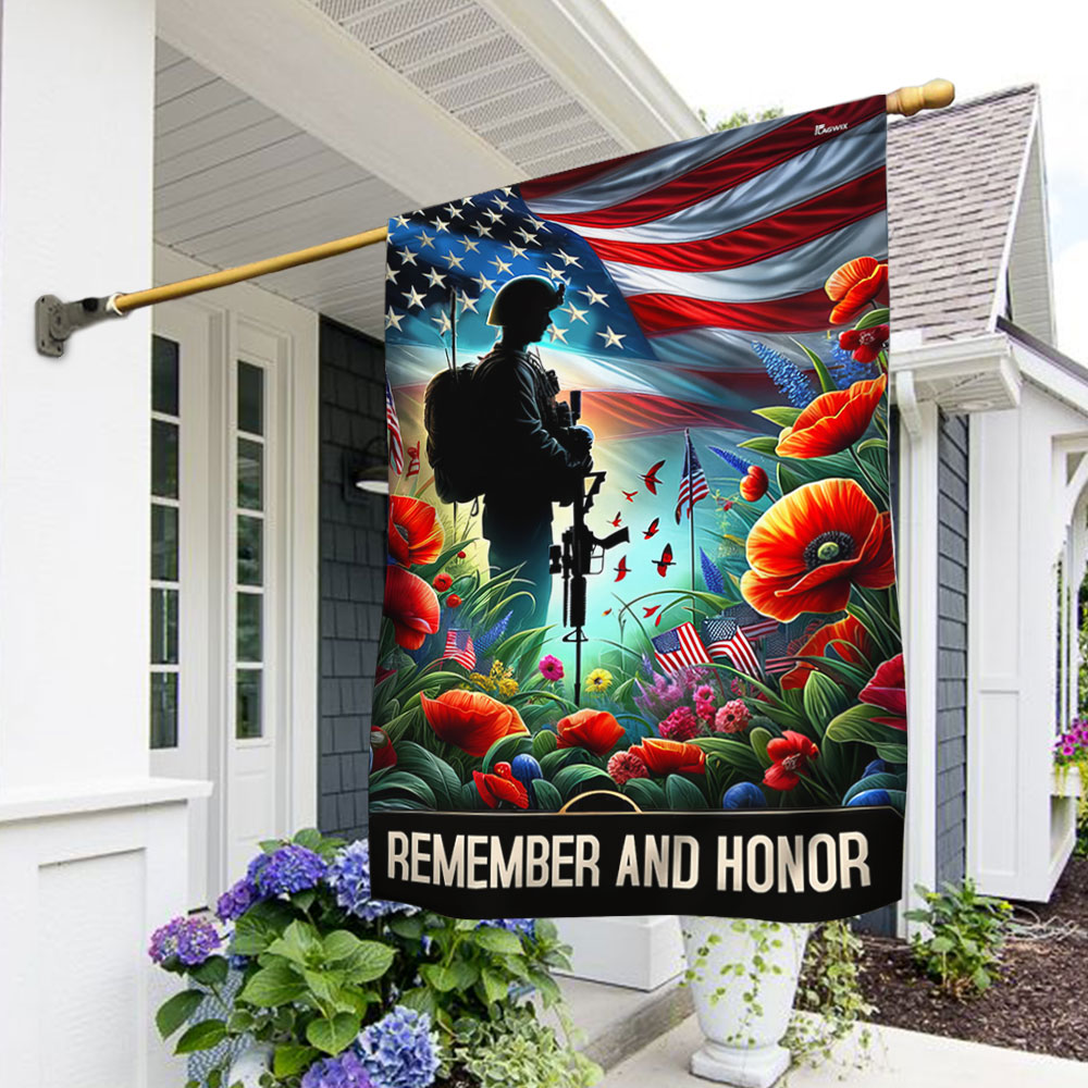 FLAGWIX Veteran Memorial Day Remember and Honor Flag, Veterans Day Fla ...