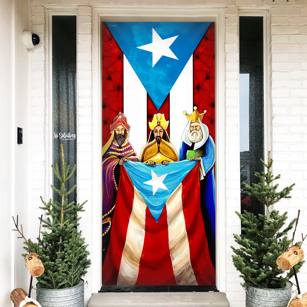 Three Kings Puerto Rico Door Cover – Flagwix