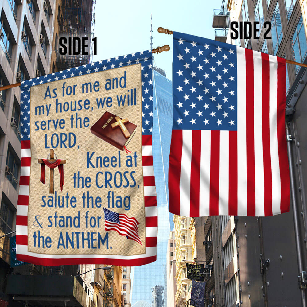 Flagwix American Flag - Jesus Christian Cross American Flag As For Me