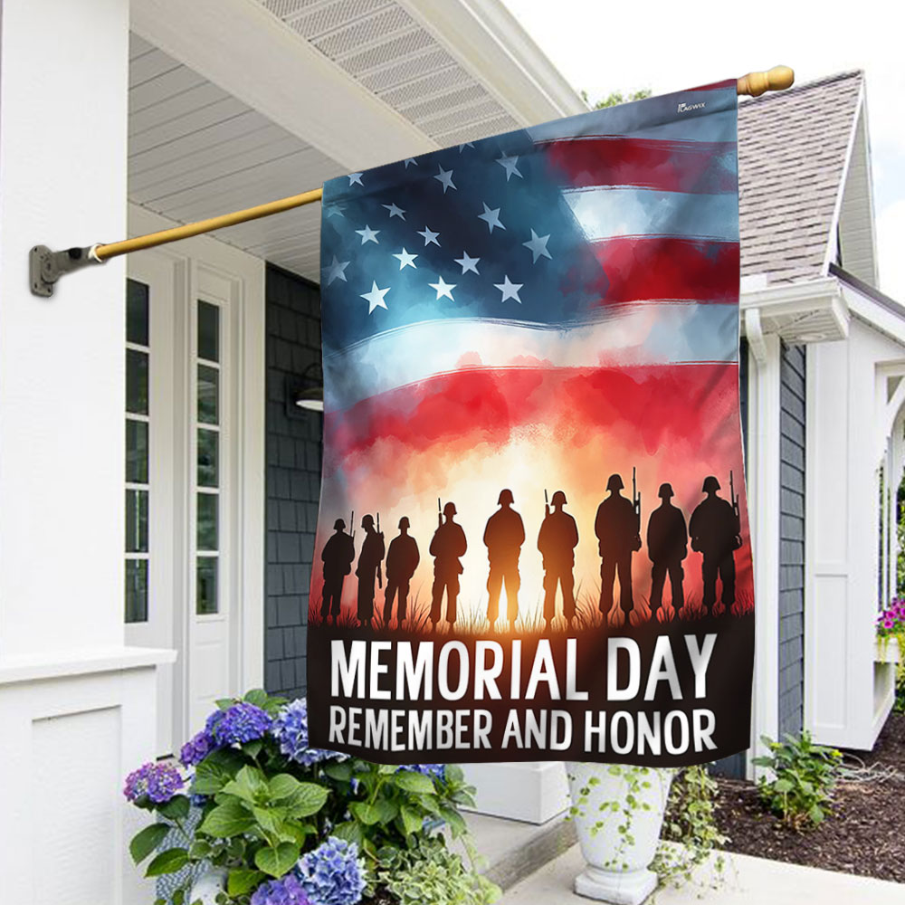 FLAGWIX Memorial Day Remember And Honor American Flag – Flagwix