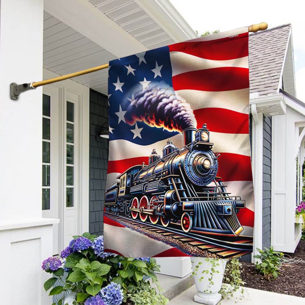 FLAGWIX Train American Flag – Flagwix