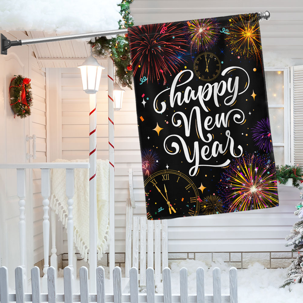 Happy New Year Flag – Flagwix