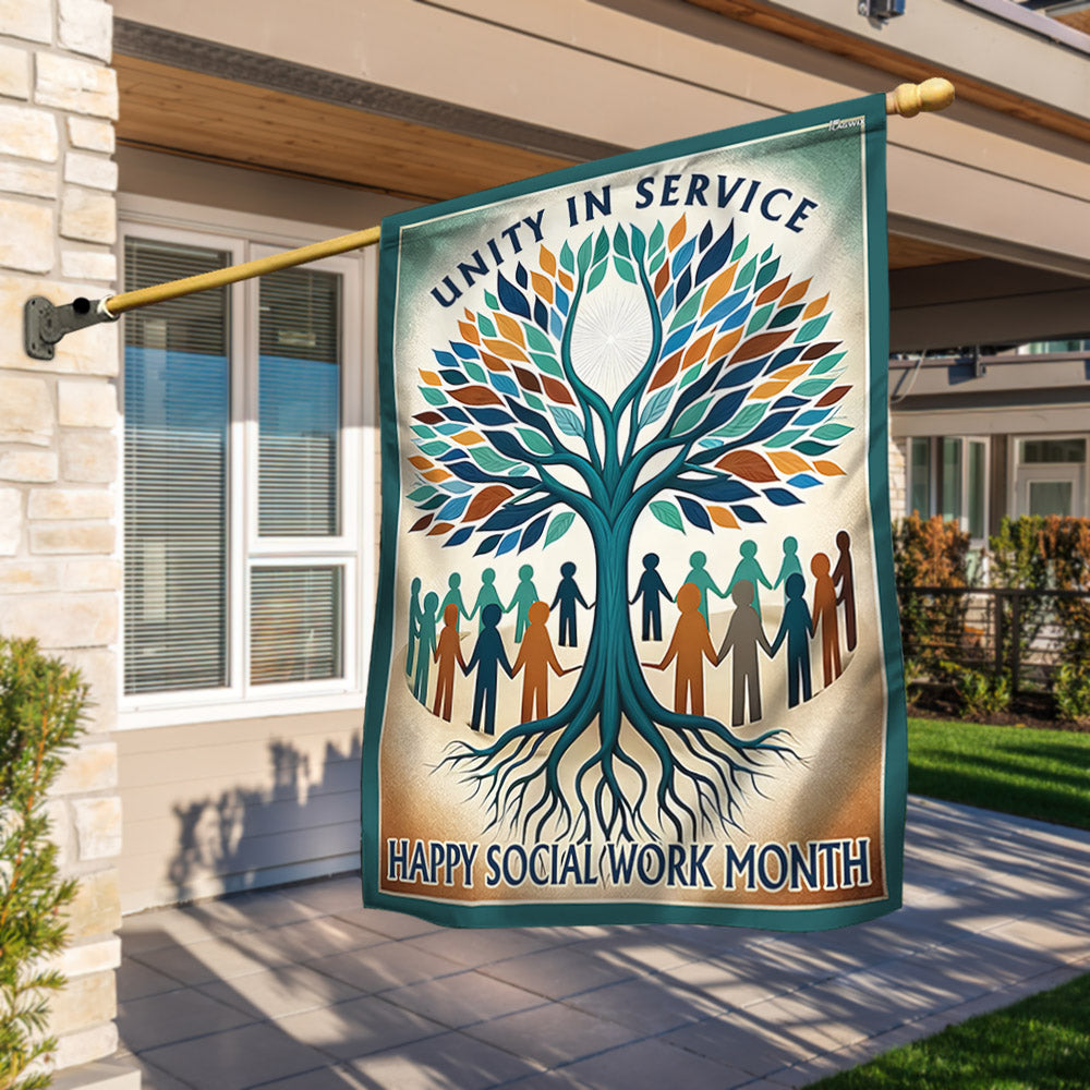 FLAGWIX Social Work Month Flag TQN2731F – Flagwix